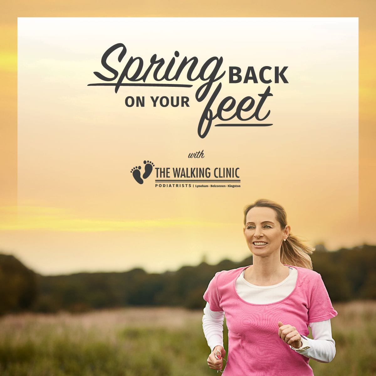 Spring back on your feet - The Walking Clinic