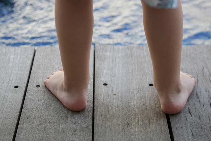 Child Walking Feet Inwards